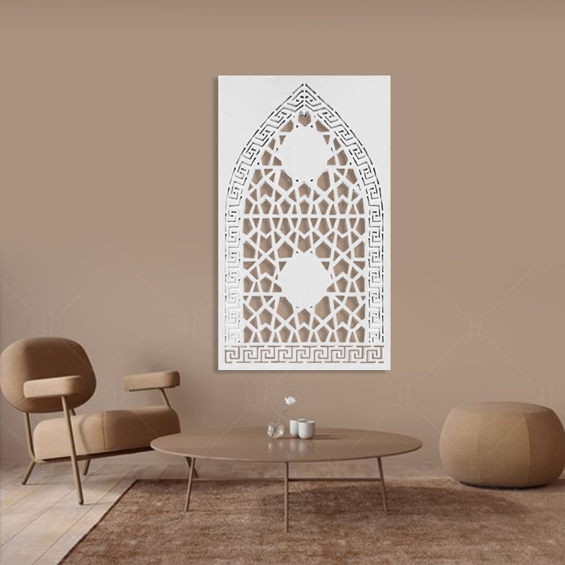 Islamic pattern arabic art wall panel decoration cut out kerawang ...