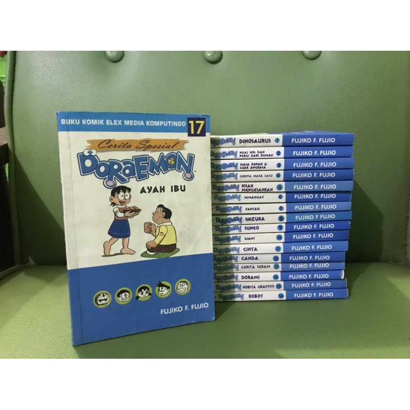 Doraemon Comic Book Package 14 Special Stories Vol 1-17 Complete Set ...