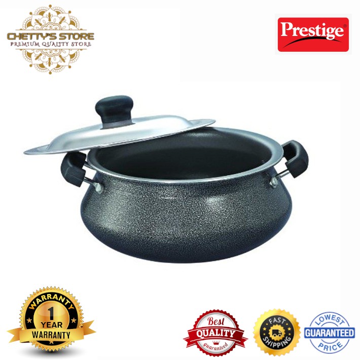 PRESTIGE Omega Select Plus Junior Handi 4 Litre with SS Lid | Shopee ...