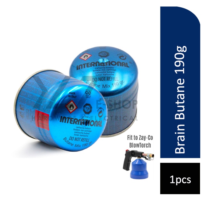 Brain Butane 190g (Camping Gas Cartridge) | Shopee Malaysia