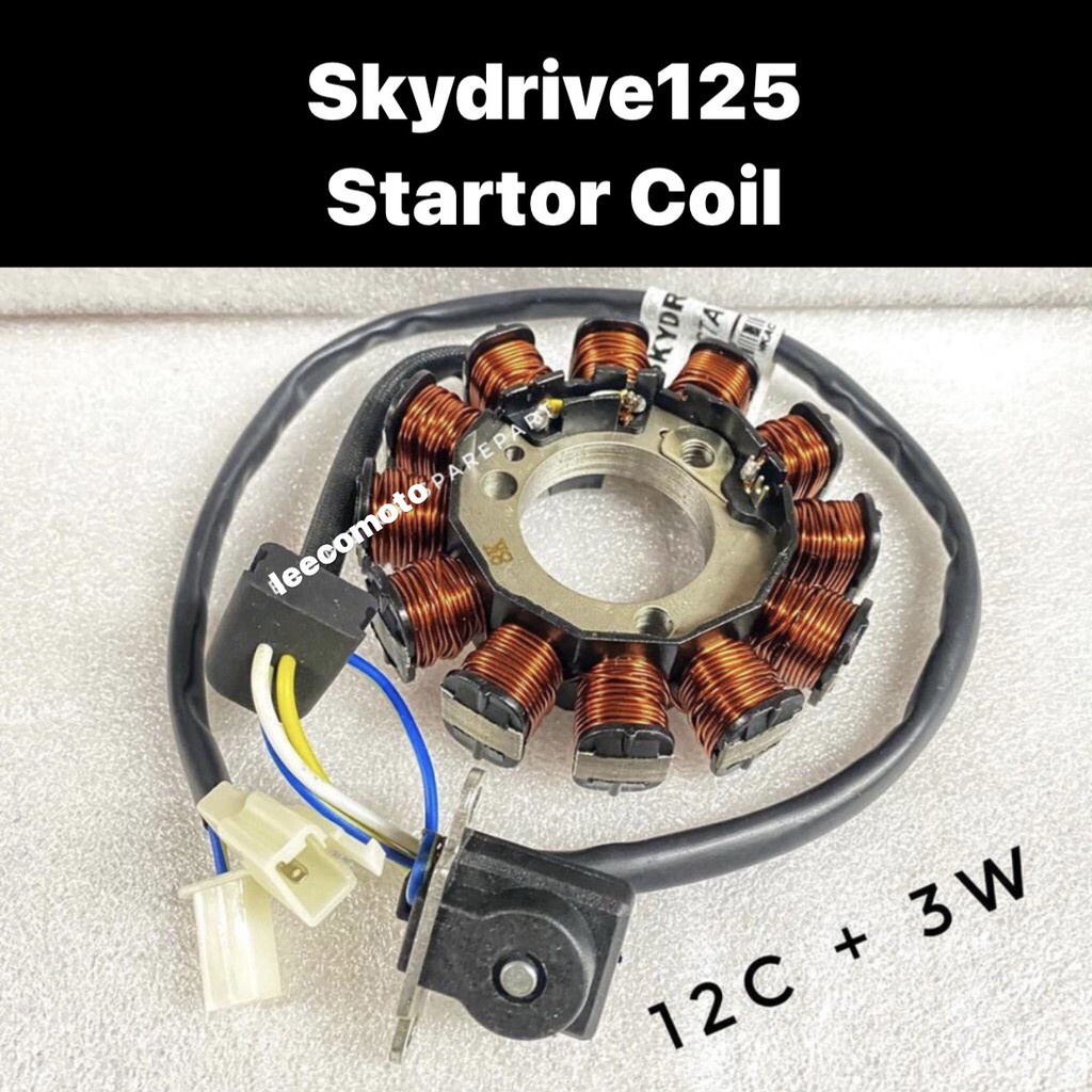 SUZUKI SKYDRIVE125 SKYDRIVE 125 MAGNET COIL FUSE COIL FIELD COIL ...