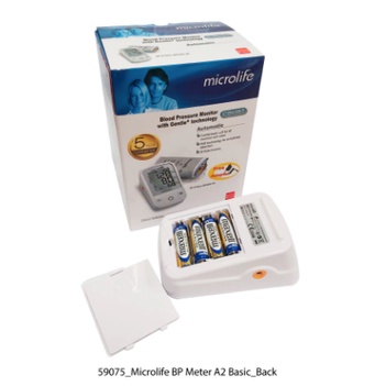 MICROLIFE DIGITAL BLOOD PRESSURE MONITOR A2 BASIC WITH ADAPTOR (BLOOD ...