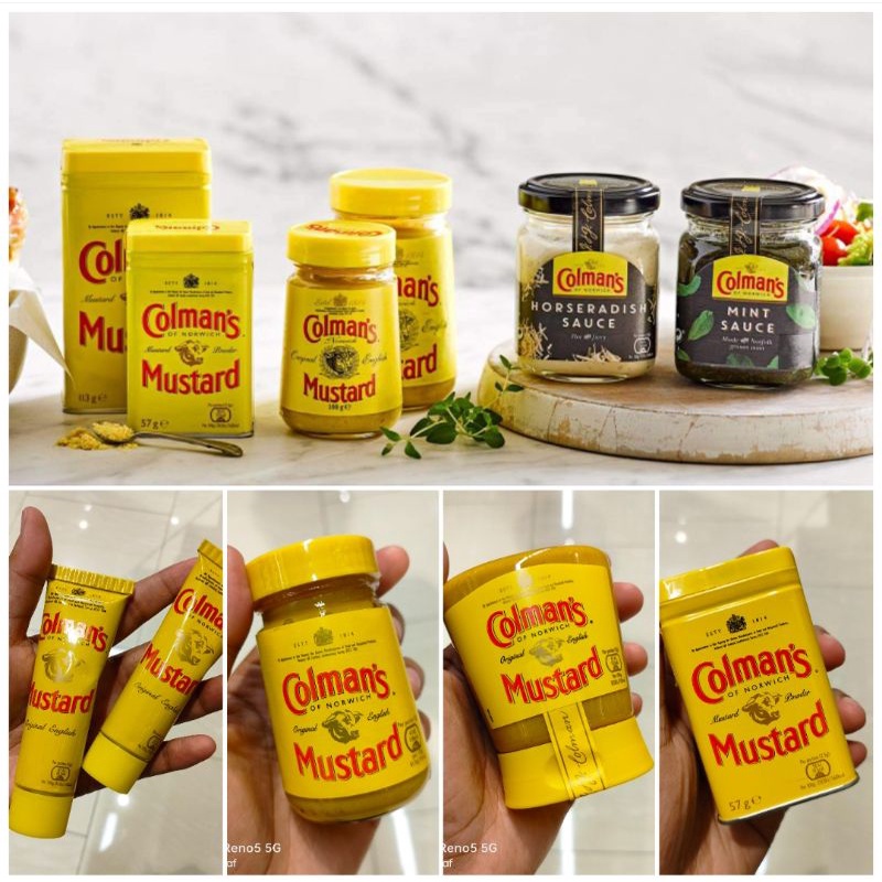 [Made In UK] Coleman's English Spicy Prepared Dry Gluten Free Dry ...