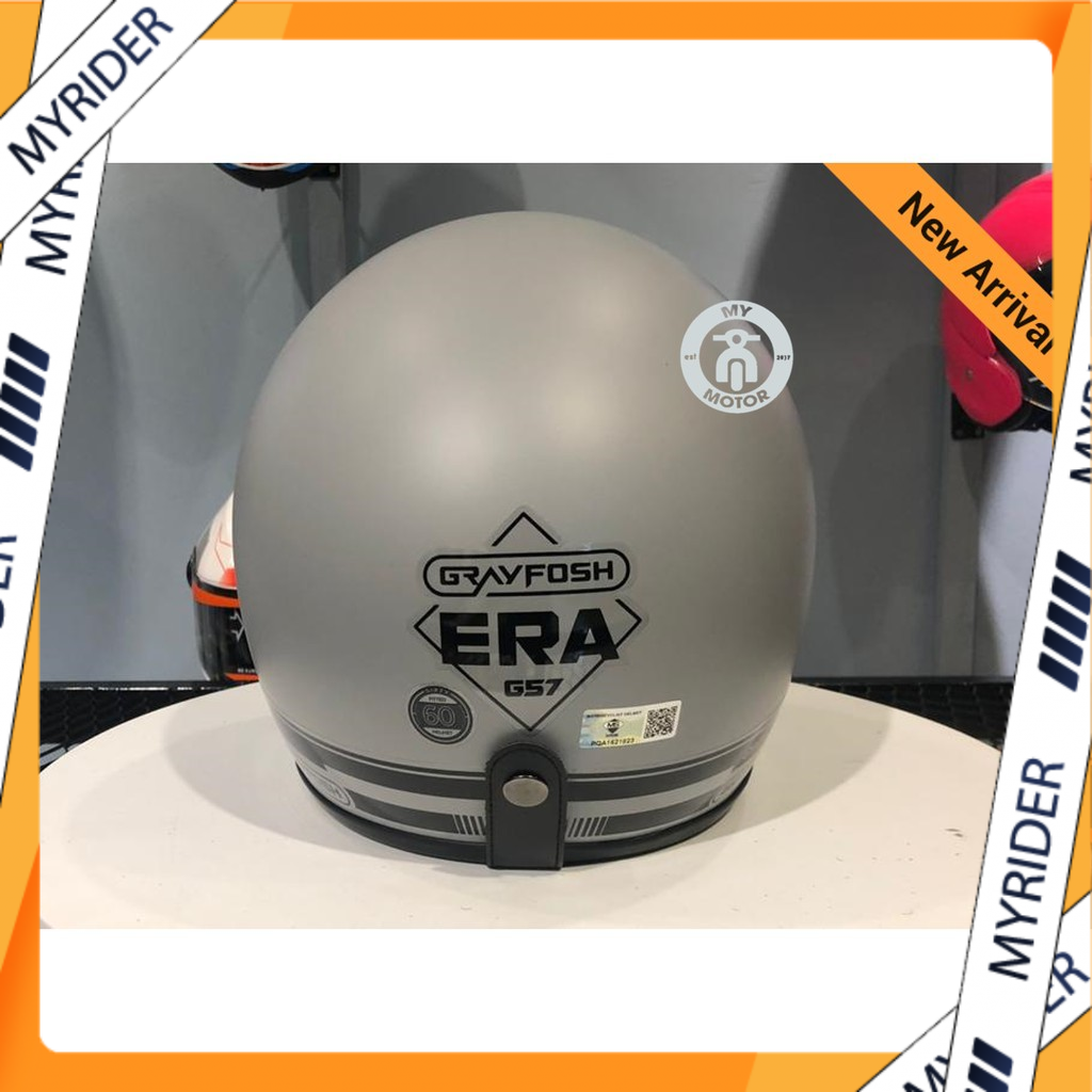 MYRIDER [PROMO] Grayfosh Era G57 Premium Open Face Helmet MS88 SGV99 ...