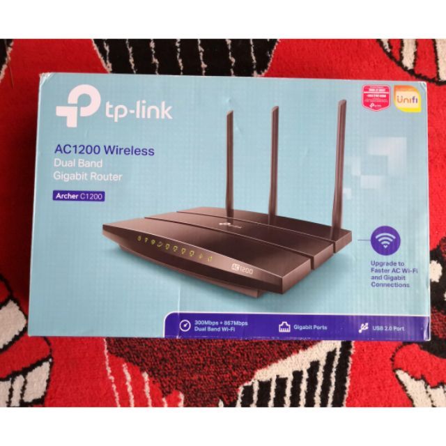 TP-Link Wireless Router Dual Band Gigabit Router Archer C1200 - (Used ...