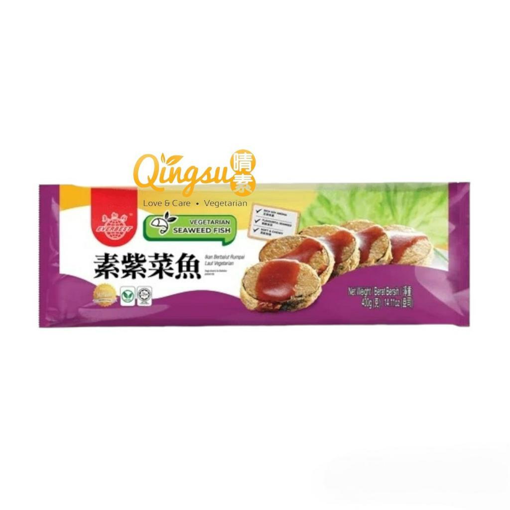 Everbest, Vegetarian Frozen Seaweed Fish (400g) 更加好素紫菜鱼 | Shopee Malaysia