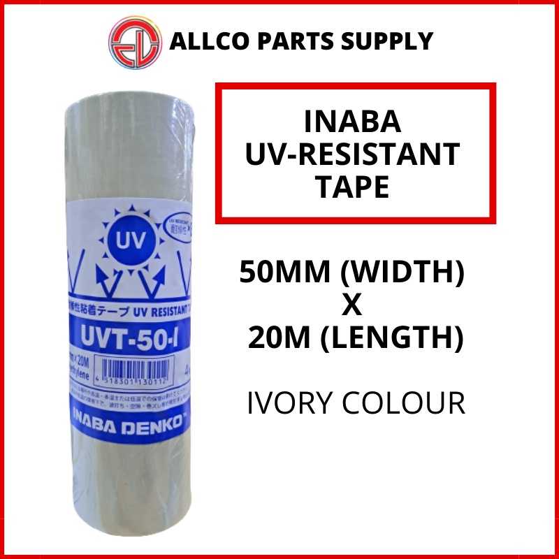 INABA UVT-50 UV RESISTANT TAPE | ALLCO PARTS SUPPLY | Shopee Malaysia