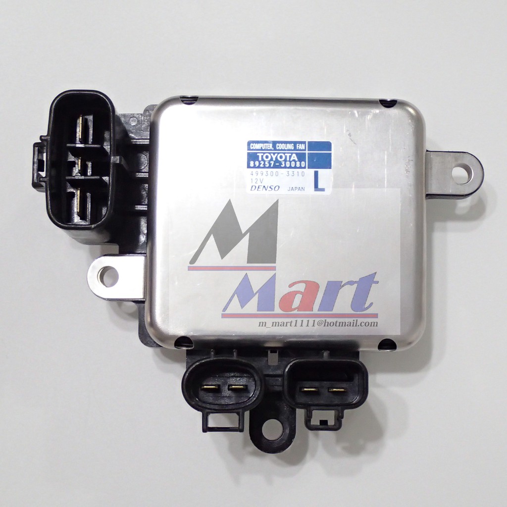Toyota Lexus Computer Cooling Fan Control Module ECU (Denso 499300-3310 ...