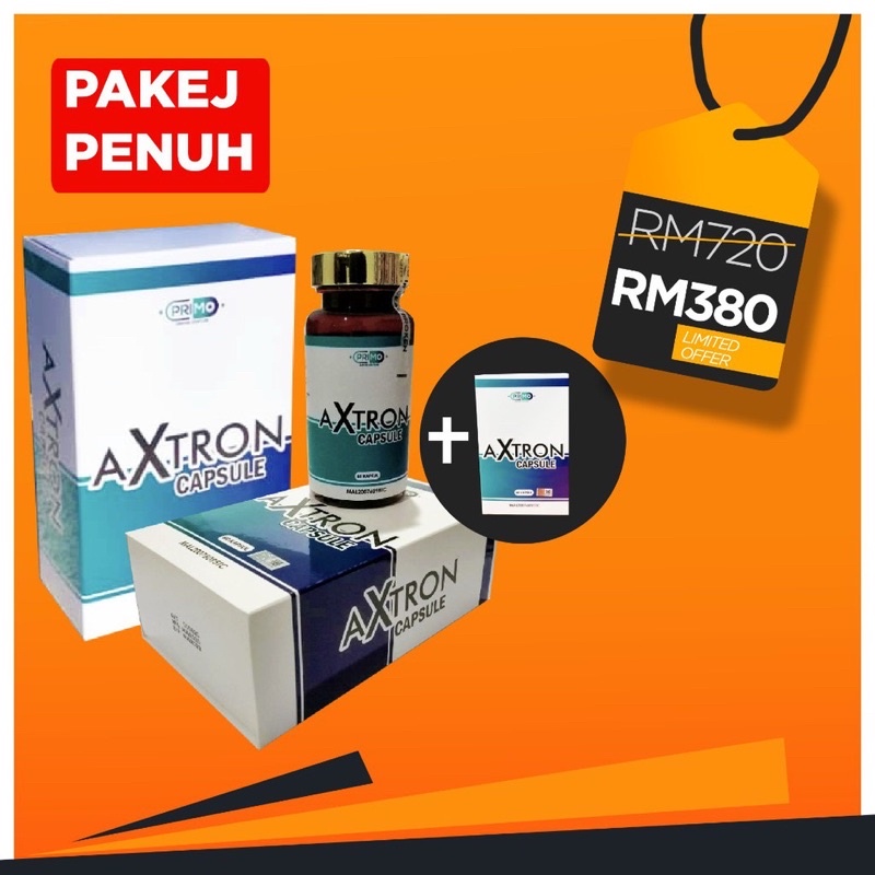 CAPSULE AXTRON BY HQ MASALAH KOLESTROL | Shopee Malaysia