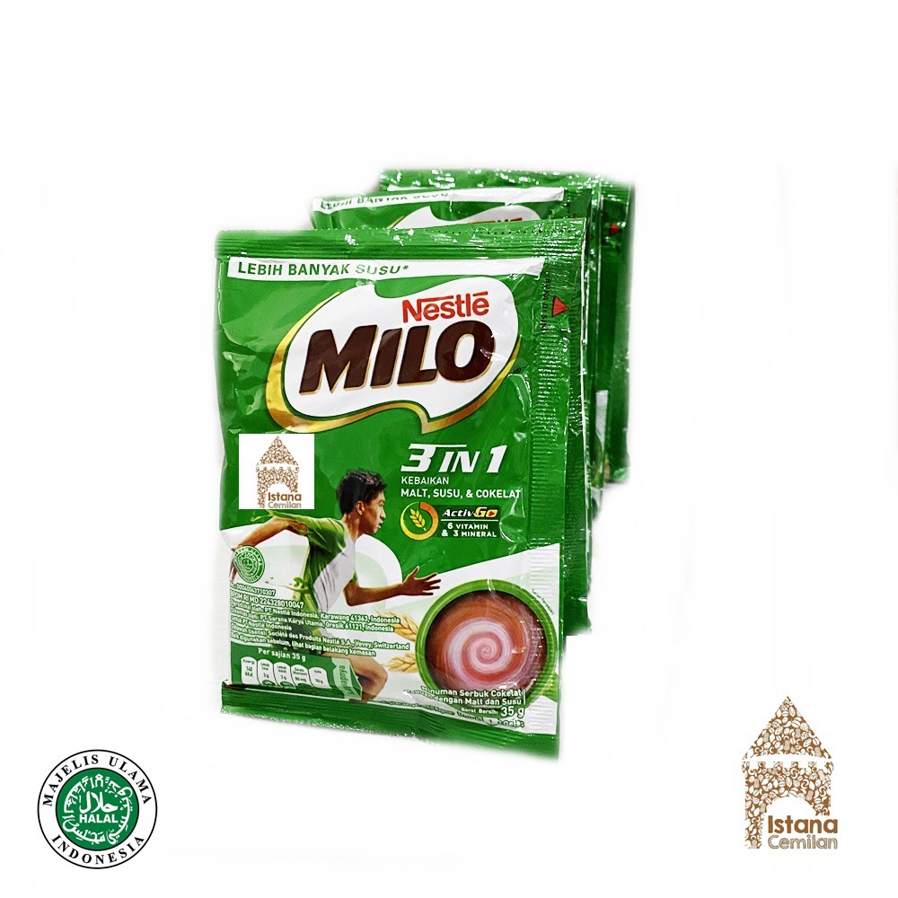 Milo 3in1 (10 sachets). Milo 3 in 1 | Shopee Malaysia