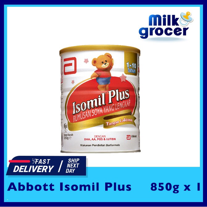 Abbott Isomil Plus 850g x 1 (9/2022) | Shopee Malaysia