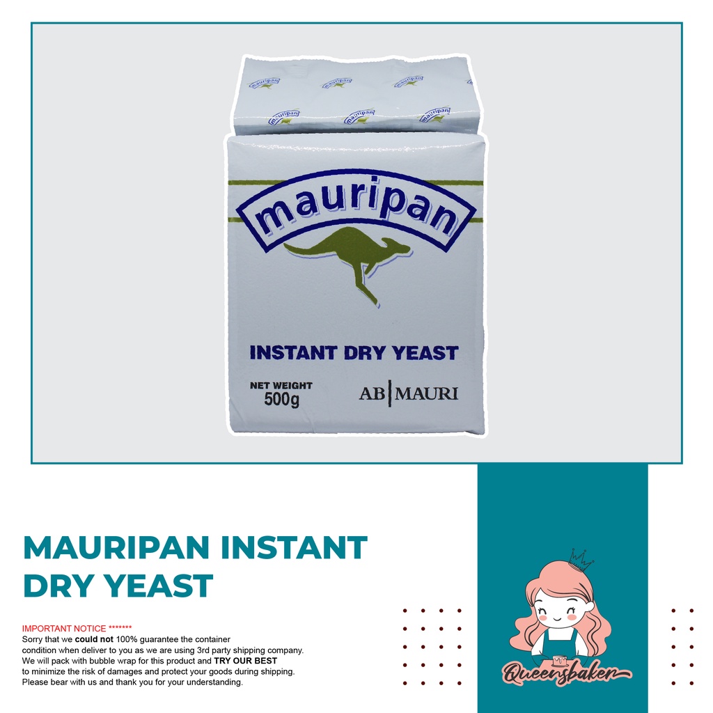 Mauripan Instant Dry Yeast 500g | Shopee Malaysia