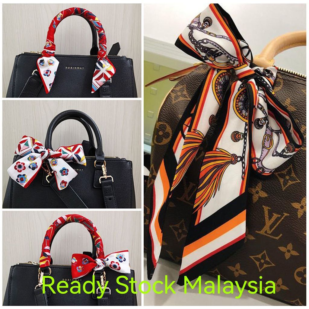 Twilly Bag Ribbon Bag bag Scarf Wrapping handle bag Protect Bag Handle ...
