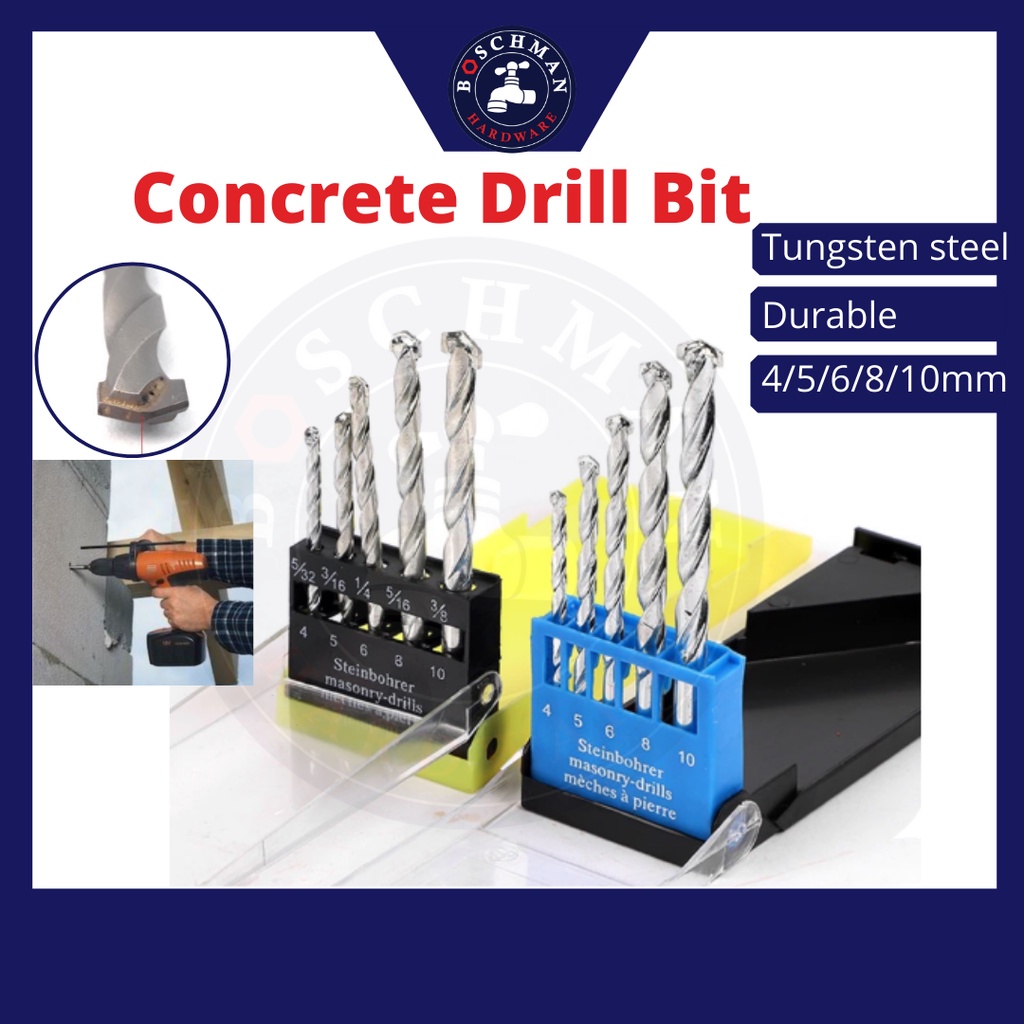 Cement Concrete Wall Masonry Drill Bit Rotary Hammer Drill Bit Mata ...