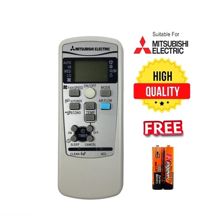 🔥Ready Stock🔥MITSUBISHI Heavy Industries Air Conditioner Remote Control ...