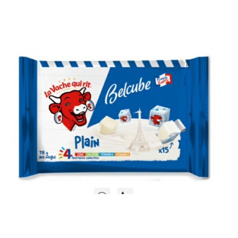 Le CUBE square laughing cow cheese 15 pieces 78g | Shopee Malaysia
