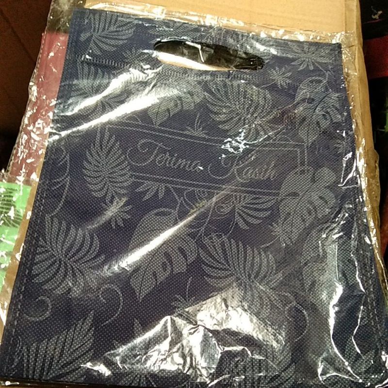 100pcs Goodies BAG WOVEN 20CMX25CM Beg Kain Murah Paper Beg Murah Bajet ...