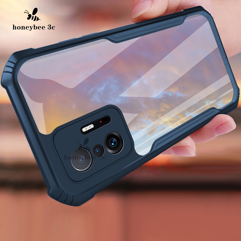 Xiaomi Mi 13T 13 12T 12 11 Lite 5G NE 11T 10T Pro Armor Transparent Shockproof Bumper Camera ...