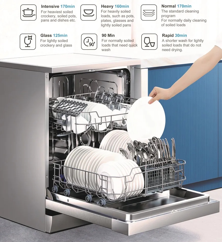 ROBAM Freestanding And Built-In Dishwasher W602S | Shopee Malaysia