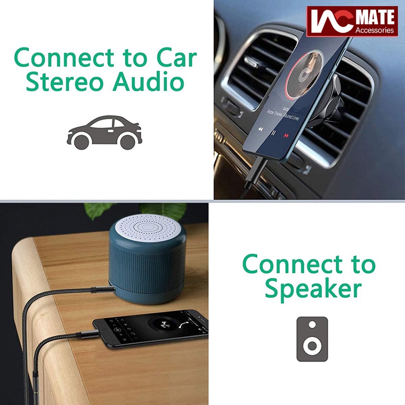 3.5 mm Headphone Jack Adapter, Plug and Play 3.5mm Aux Audio Connector ...