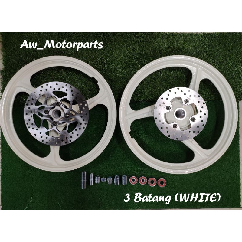 Sport Rim Y125Z Enkei 3 Batang/6 Batang PNP Y15/Y15ZR Complete Set (FREE KEPALA TUBELESS ...