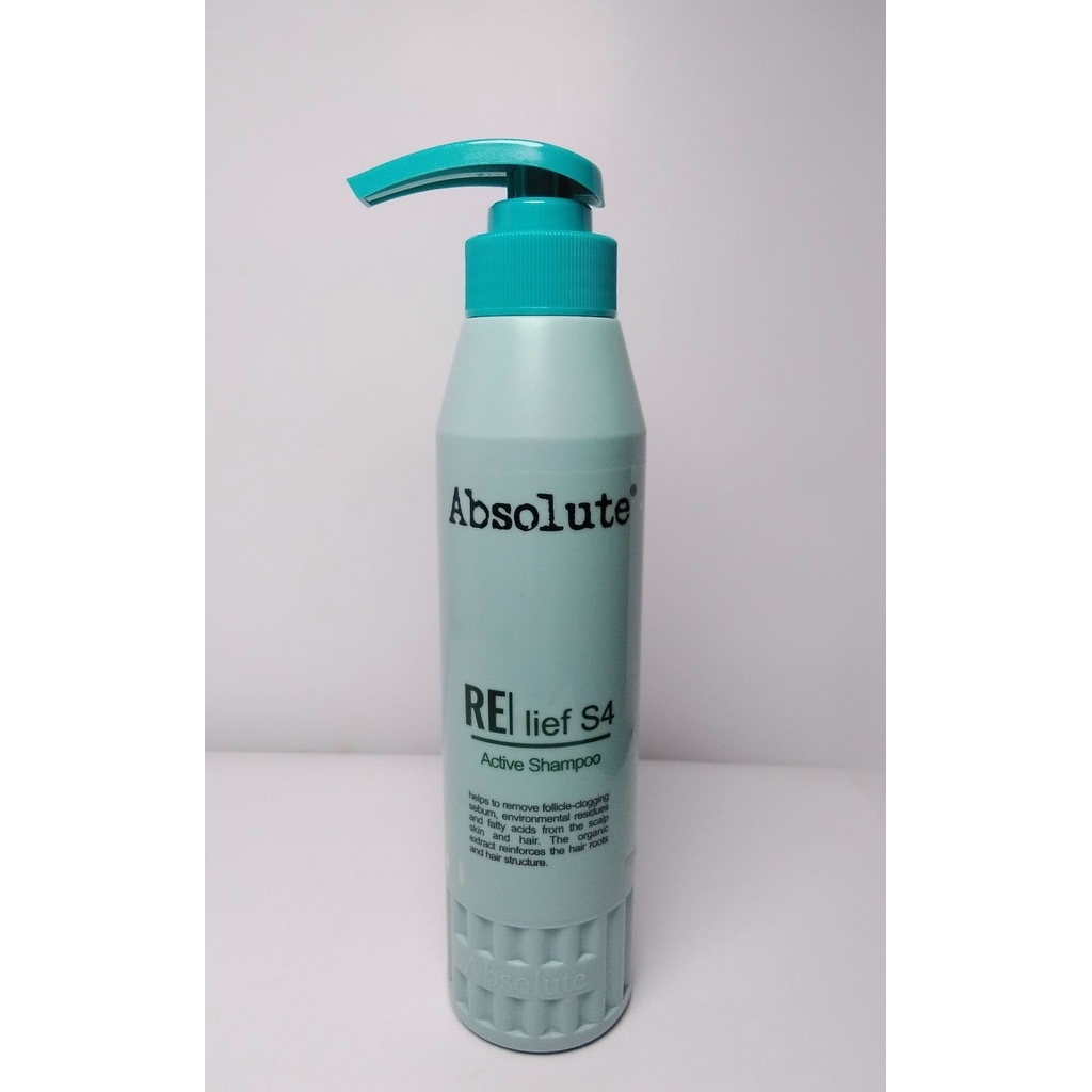 Absolute Relief S4 Active Shampoo 300ml + Free Gift | Shopee Malaysia