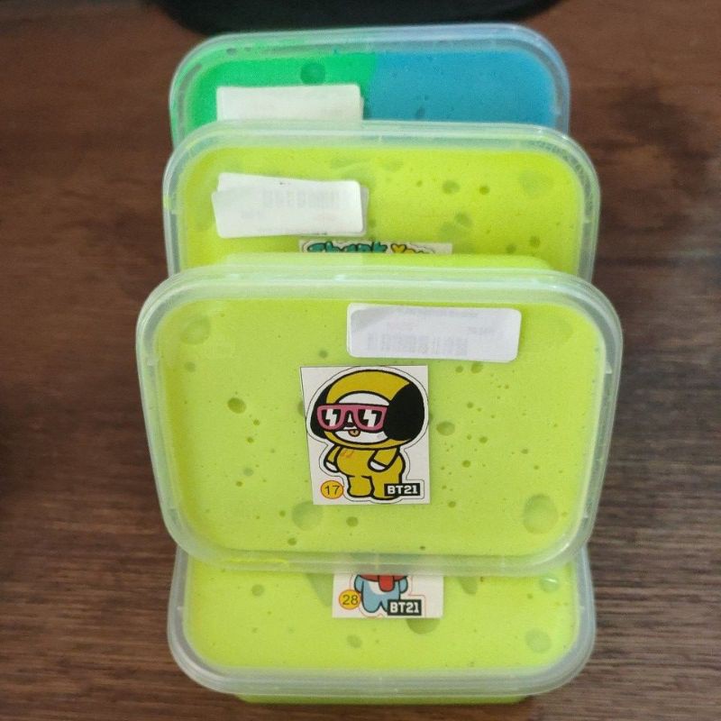 Slime BT21 200cc/Tofu Slime/Slime Jiggly/Slime Slime BerS | Shopee Malaysia