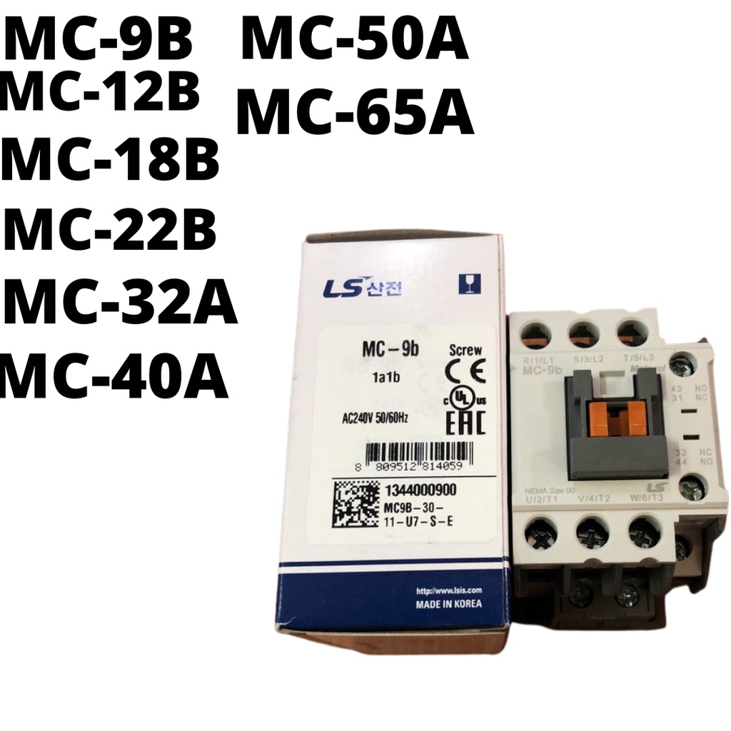 LS CONTACTOR AC240V MC-9B-MC-65A | Shopee Malaysia