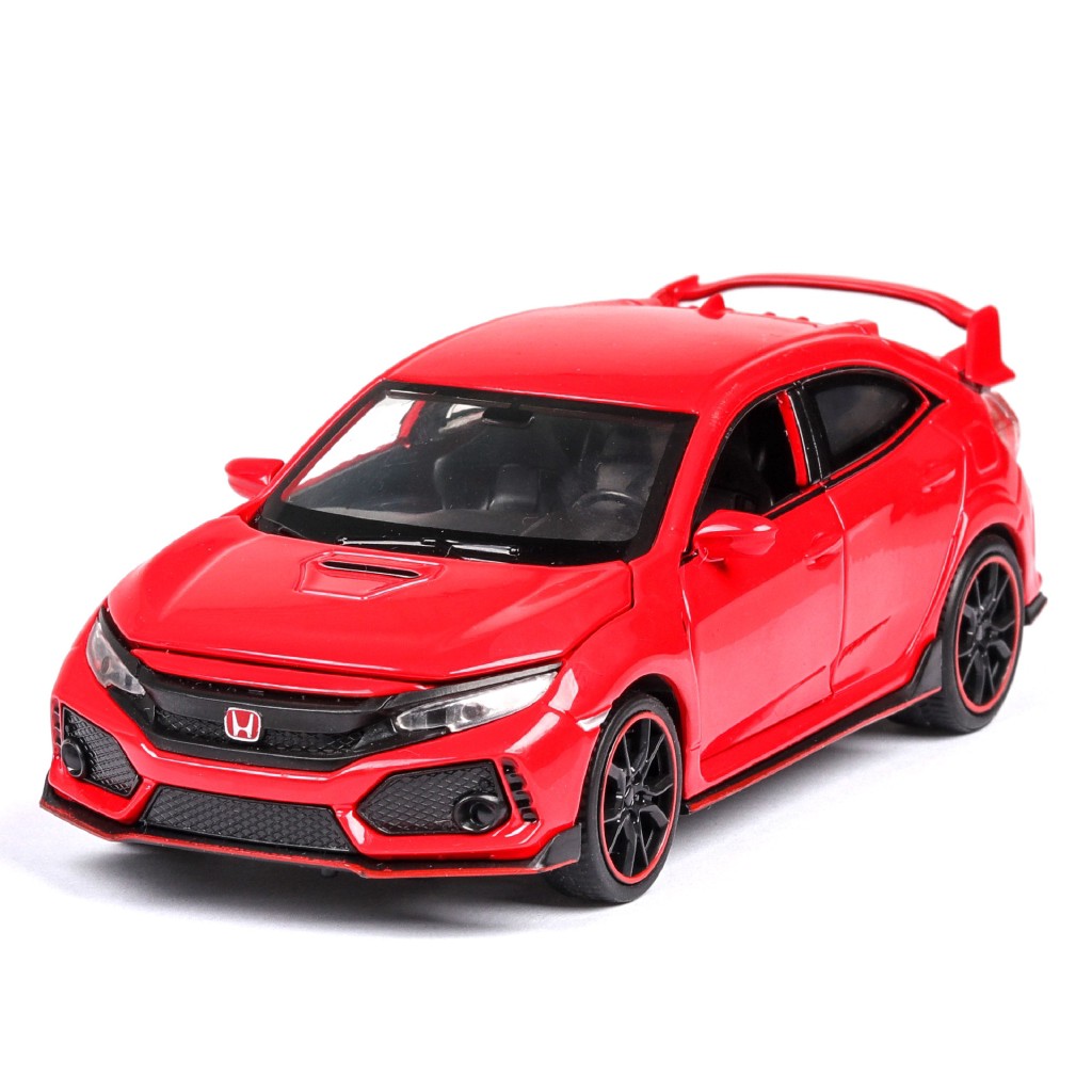 1/32 Alloy Diecast Model Vehicle Car Honda Civic Type R Model Toy Pull ...