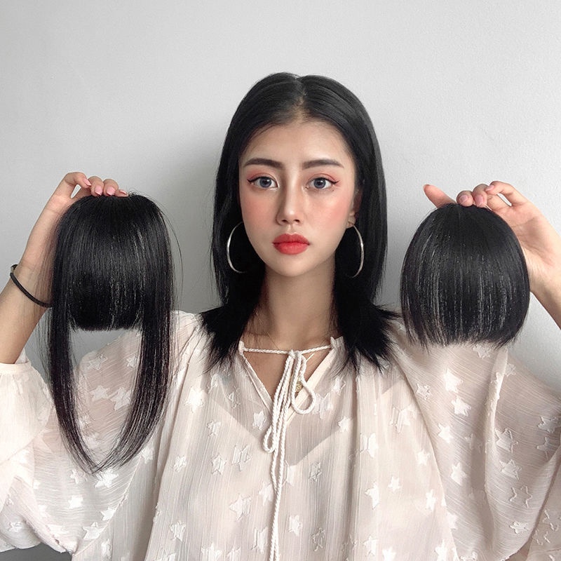 Mini Wig Bangs Woman Comic Sideburns Bangs Light Invisible Lisa Bangs ...