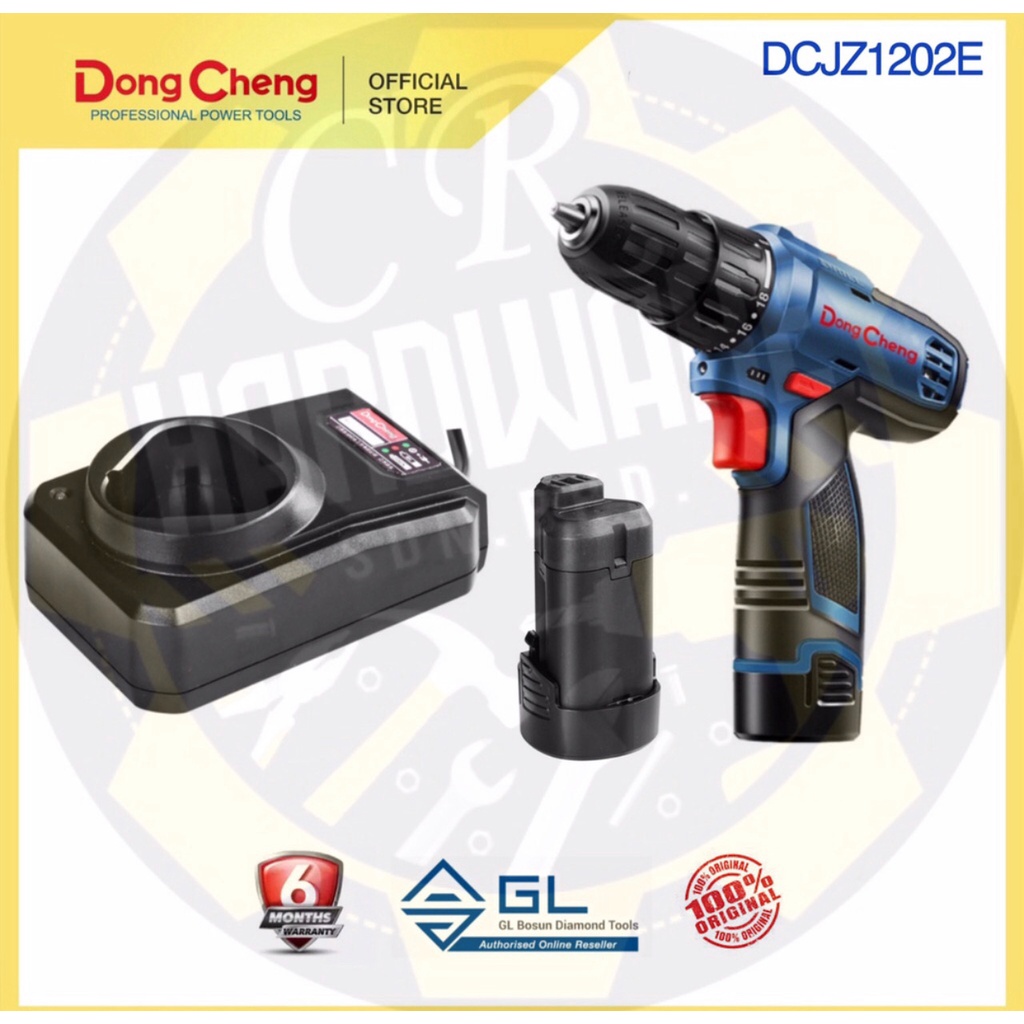 NEW DONGCHENG DCJZ1202E ( TYPE E ) CORDLESS DRIVER DRILL | Shopee Malaysia