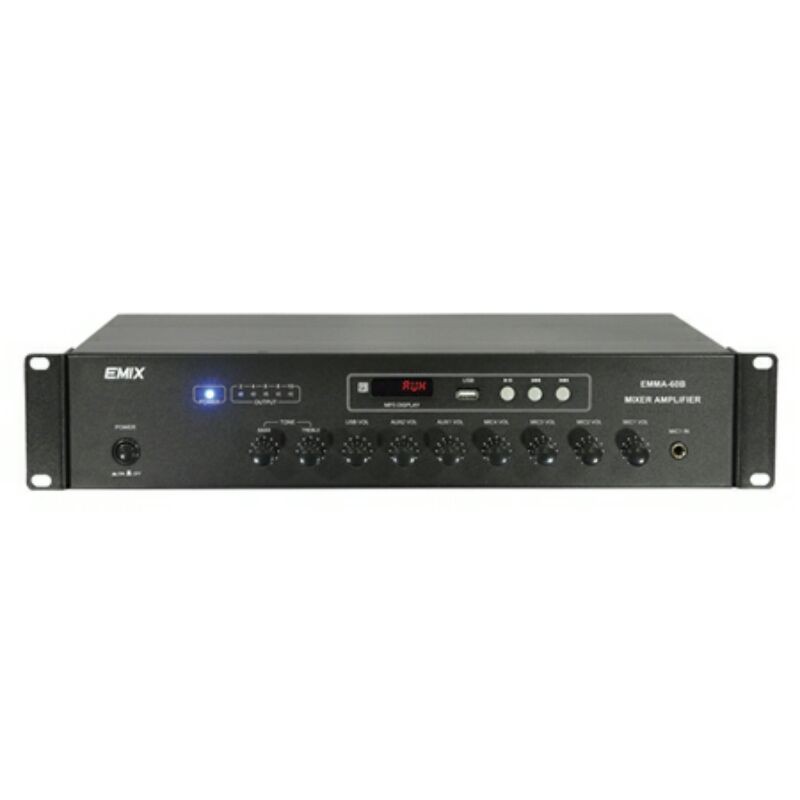 EMMA- 60B/120B - Emix 60w/120w basic Mixing Amplfier with usb player ...