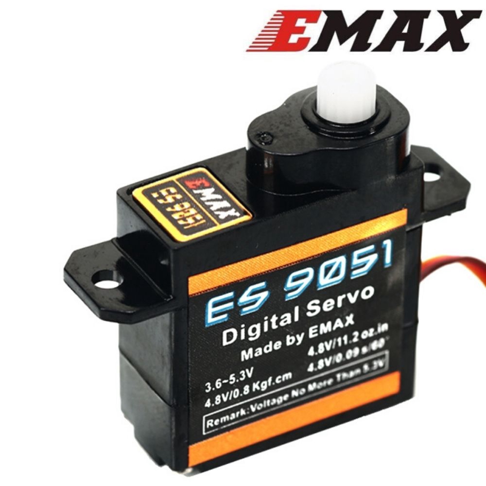 Emax ES9051 4.3g Digital Plastic Gear Mini Servo For RC Model | Shopee ...