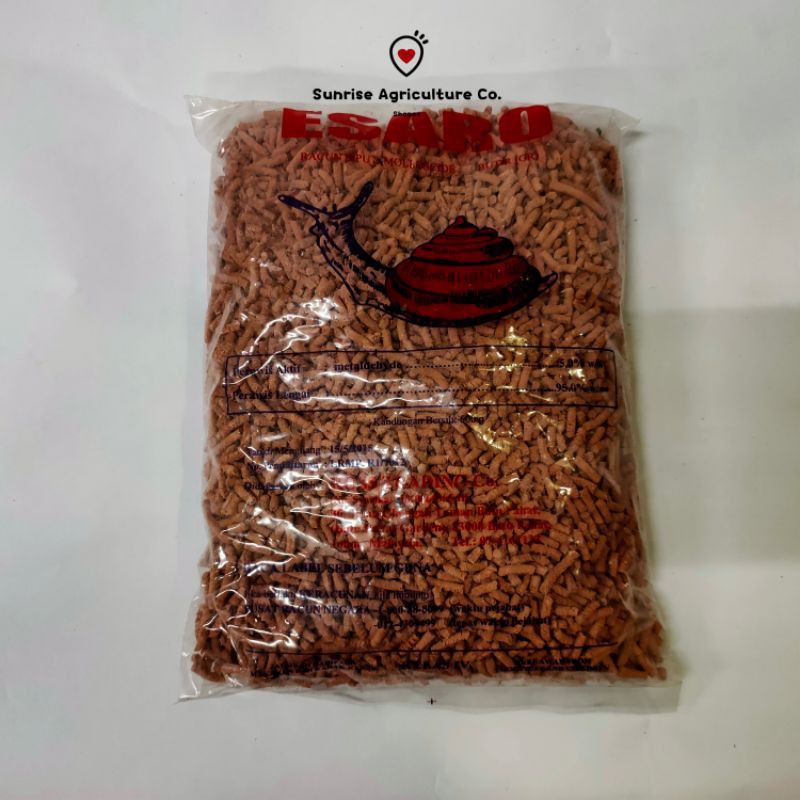 500g Esaro snail chemical Poison Killer Molluscicide pellets R.siput ...