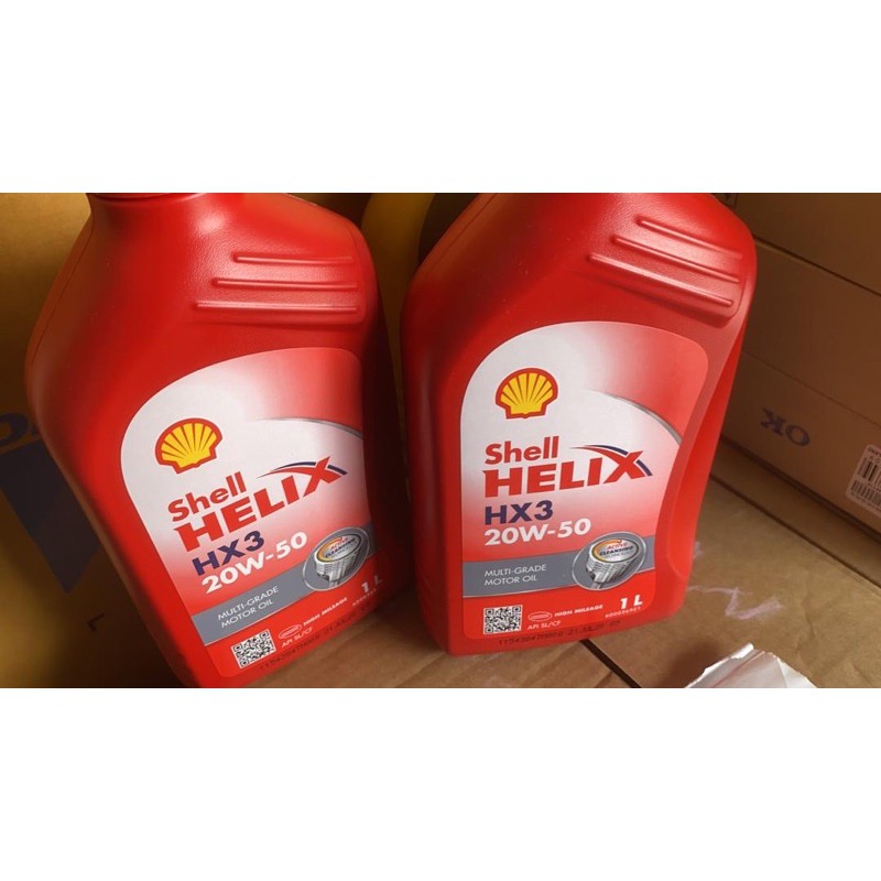 Shell Helix Hx3 20w-50 -1L | Shopee Malaysia