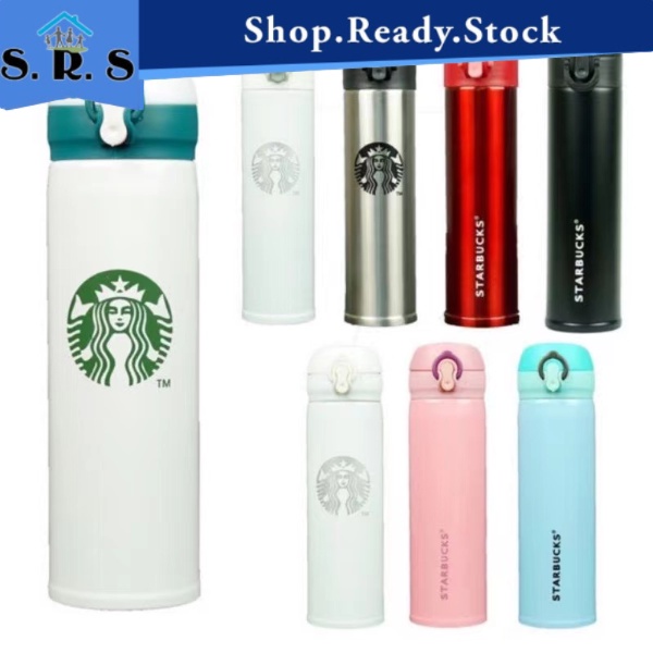 SRS_ 400ml Starbucks Thermos Cup Tumbler Thermal Flasks Stainless Steel ...