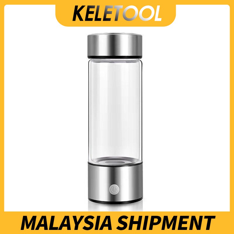 420ML Hydrogens Rich Water Bottle Cup Hydrogens Generator Water Maker Rechargeable Portable pure ...