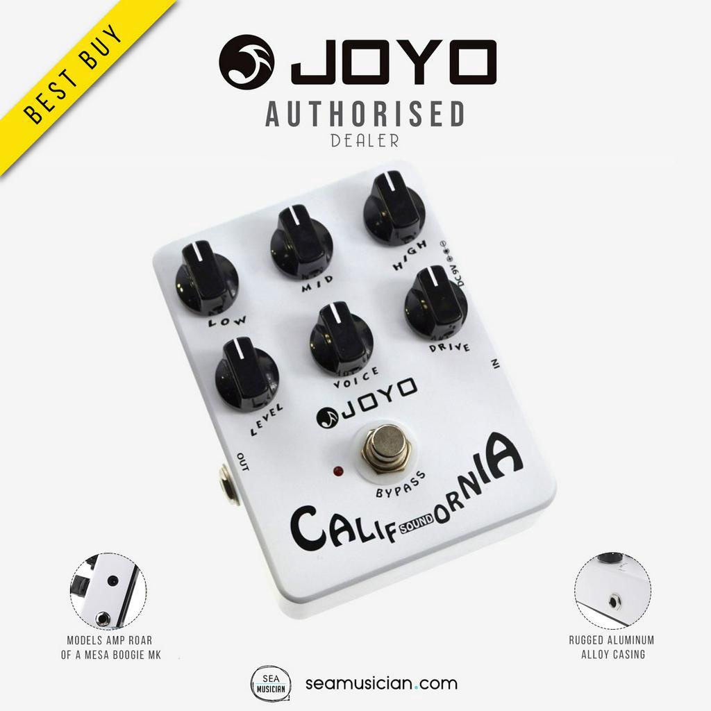 JOYO JF-15 CALIFORNIA SOUND WITH MODERN ULTRA-HIGH GAIN EFFECT PEDAL (JF 15 GUITAR PEDALS/ JF15 ...