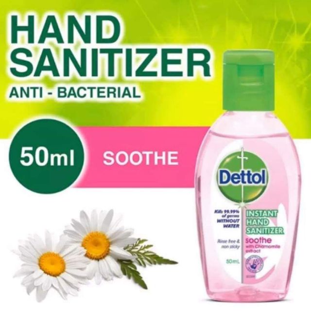 ‼️ReadyStock‼️🌺Dettol Anti-Bacterial Hand Sanitizer Range 50ml | Shopee ...