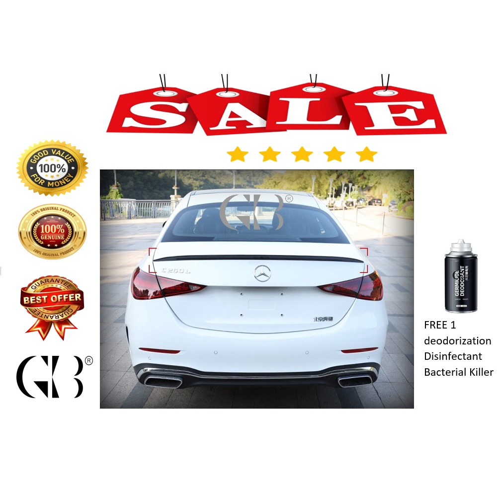 GB-STORE [100% ORIGINAL] Mercedes C-Class W206 Rear Spoiler AMG Spoiler ...