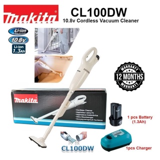 CL100DW / DZ MAKITA 10.8V Cordless Vacuum Cleaner Handheld Handy Light Duty CL100 CL100DZ ...