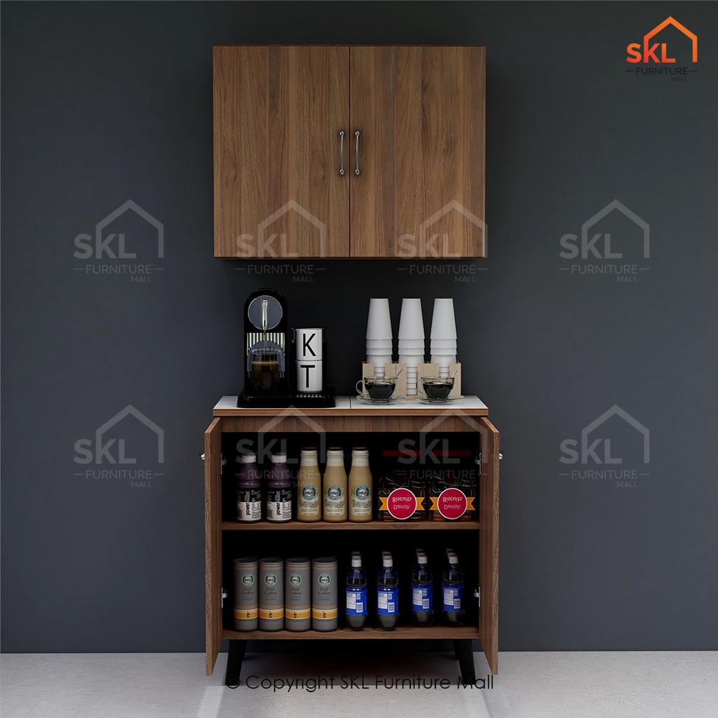 SKL Furniture_5.3FT Kitchen Cabinet + Base Unit/ wall cabinet hanging ...