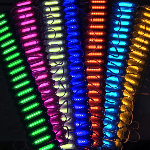 Led COB MODULE 12-24V 6LED BRIGHT MOTORCYCLES CARS BIS TRUCKS ETC ...