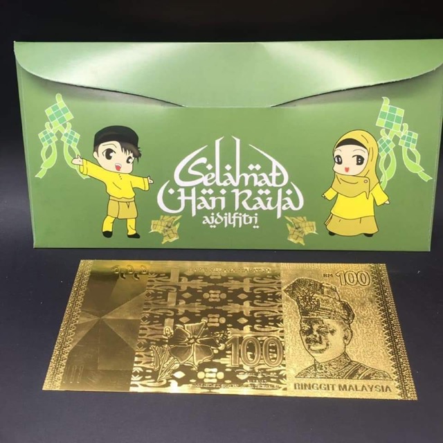 🔥RAYA EDISI🔥DUIT RAYA GOLD (PLATED GOLD) | Shopee Malaysia
