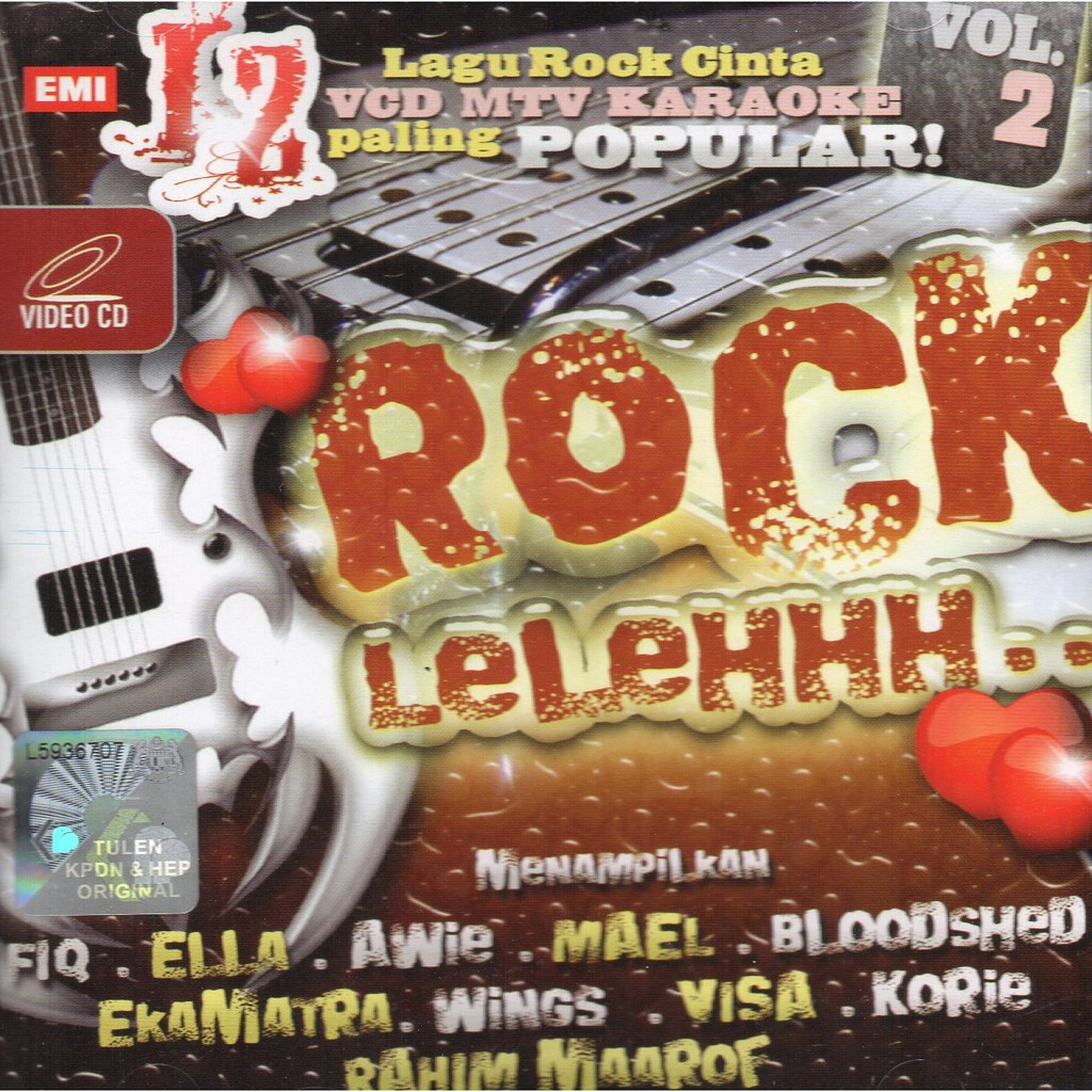 ROCK LELEHHH.. - Lagu Rock Cinta KARAOKE Popular VOL.2 VCD [ FIQ ELLA ...