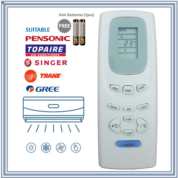 Replacement For Pensonic Singer Topaire Trane Gere Air Cond Aircond Air ...