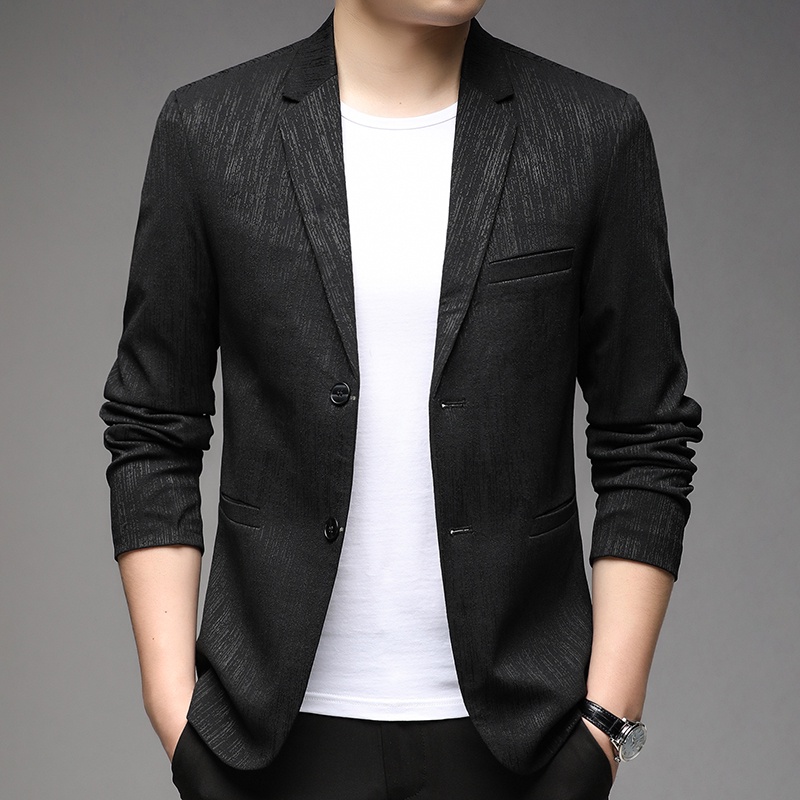 New Style Blazer Men Spring Autumn Men's Suit Casual One-Piece Anti ...