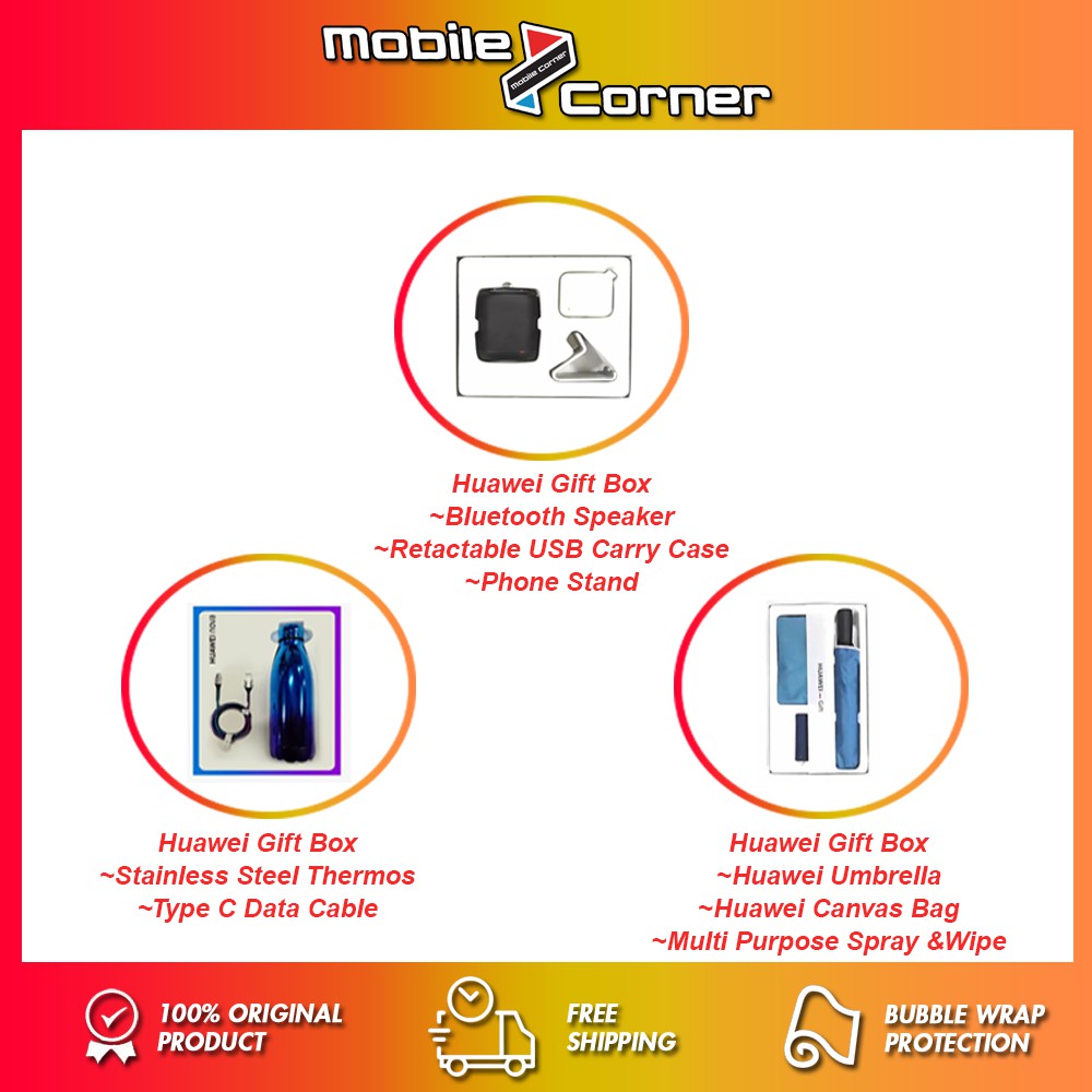 ORIGINAL Huawei Gift Box Set | Shopee Malaysia