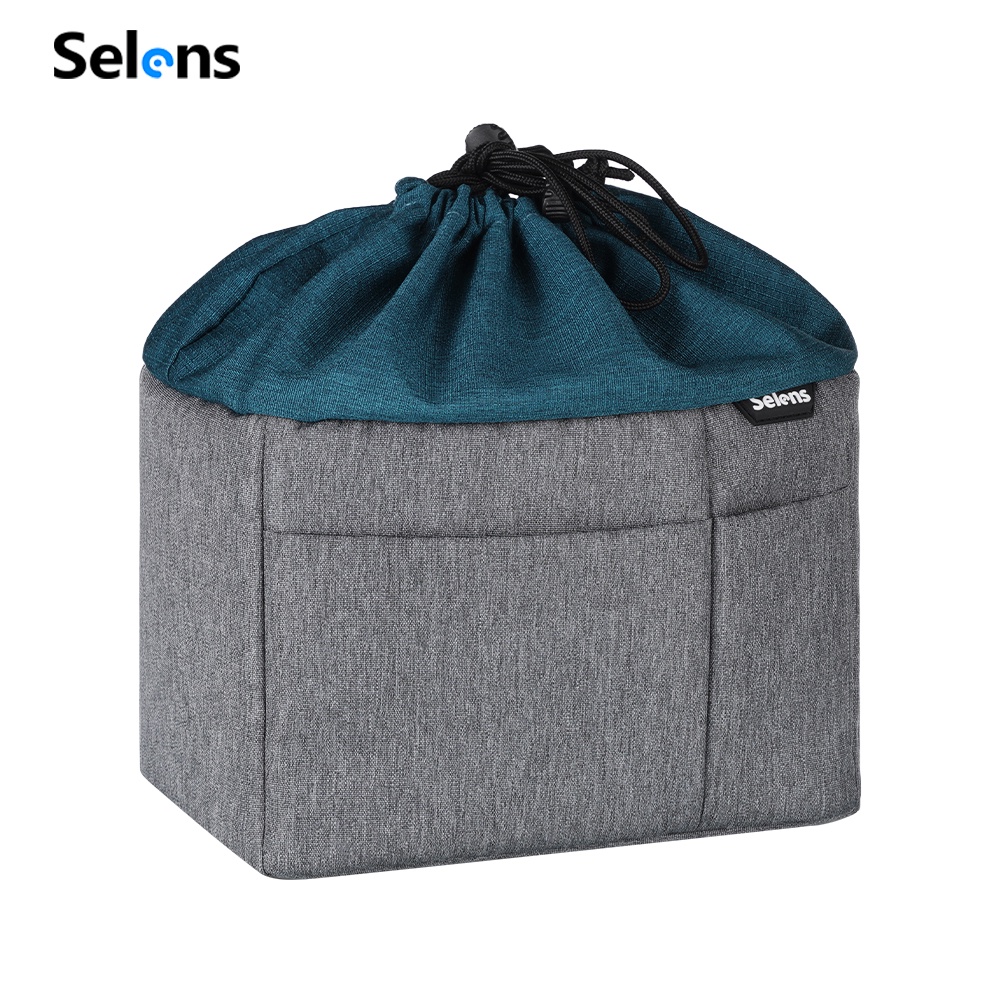 Selens Camera Bag Shockproof DLSR SLR Insert Case Waterproof Organizer ...