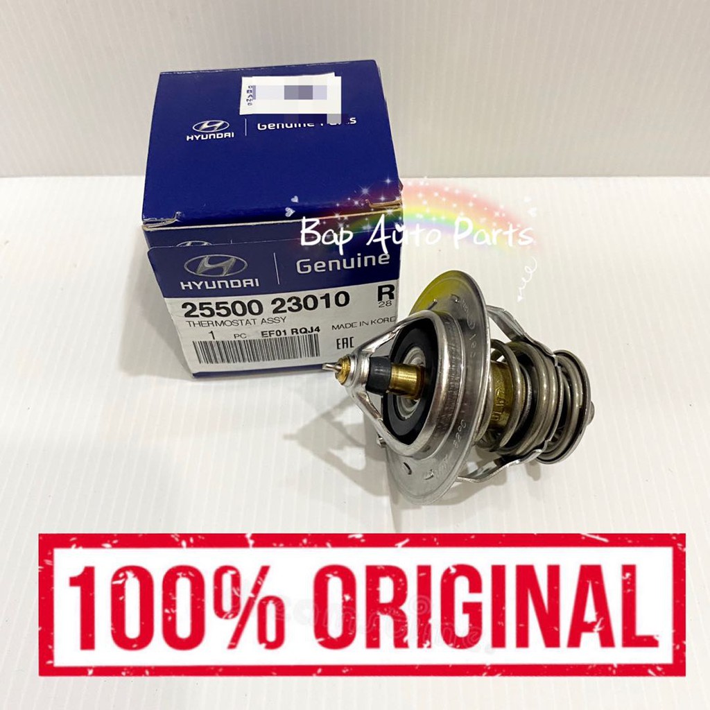 HYUNDAI MATRIX 1.6 1.8, ELANTRA, CITRA THERMOSTAT ORIGINAL (25500-23010 ...